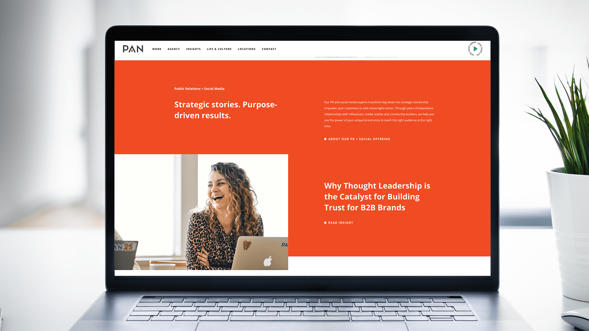 PAN Unveils New Website with People-First Approach | PAN Communications